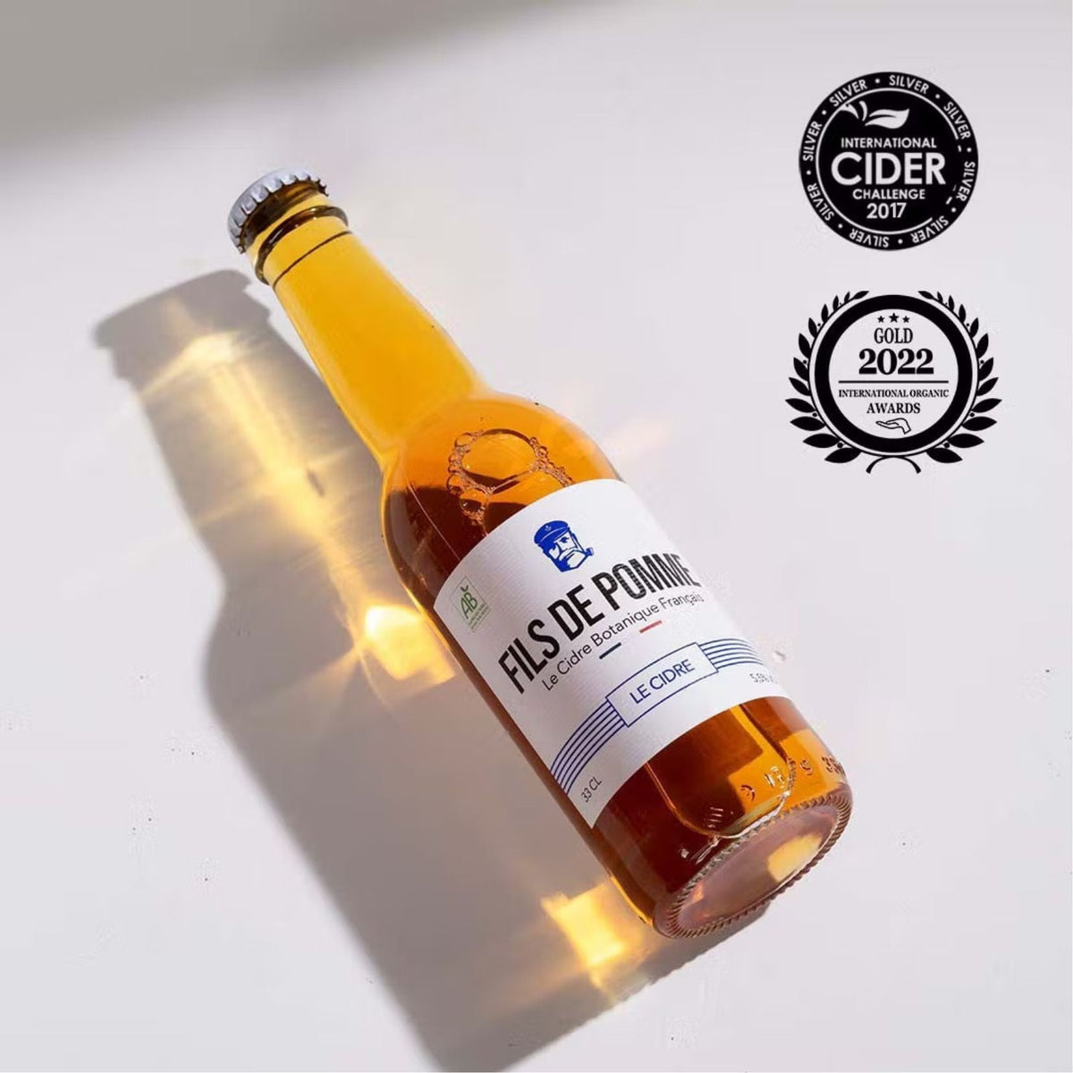 Cidre Brut Bio Le Sauvage 33cl - Fils de Pomme – Le Coin des Épicuriens